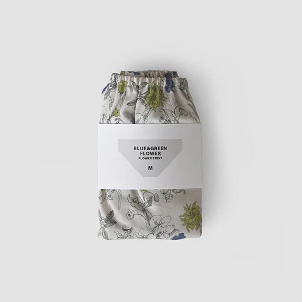GAIAネット【取寄・火曜】 TESHIKI PANTS FLOWER PRINT BLUE＆GREEN FLOWER M(M BLUE ...